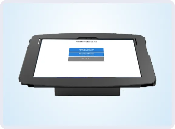 Visitor Sign-In Tablet - Tablet Check-In Systems for Offices